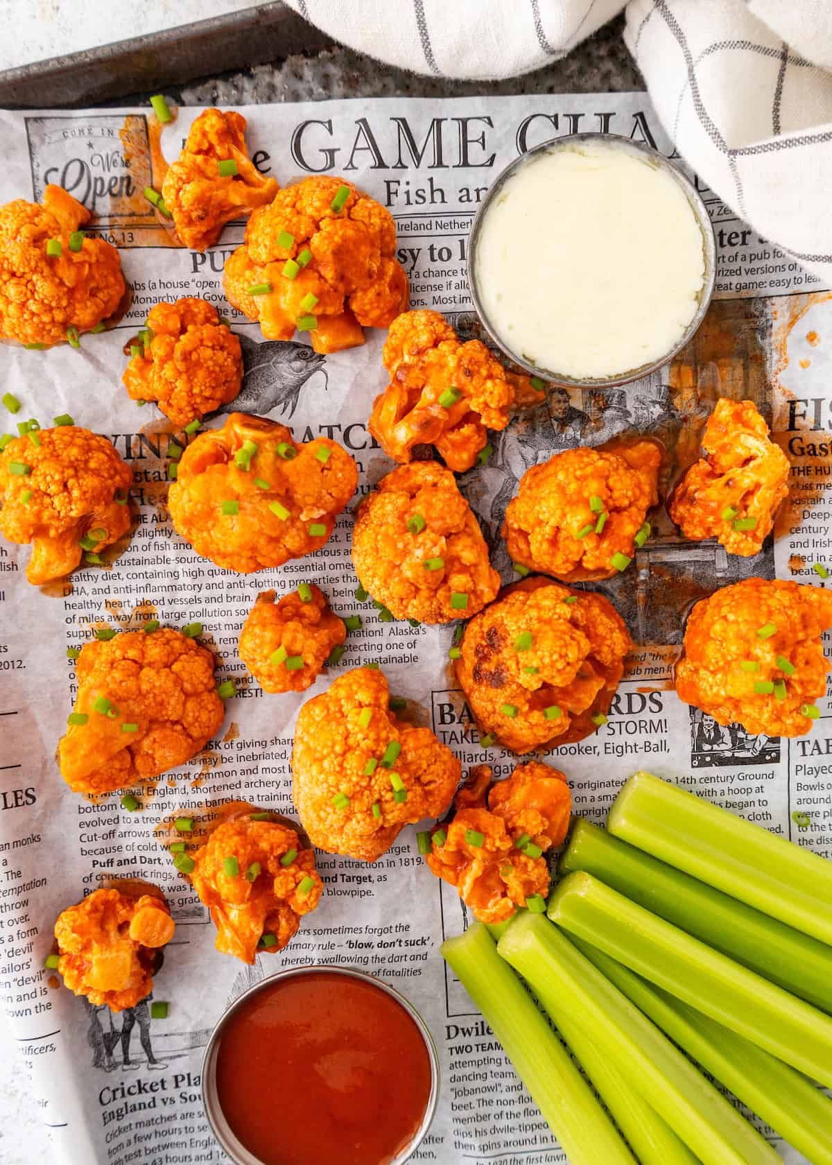Buffalo Cauliflower Wings | Living Chirpy