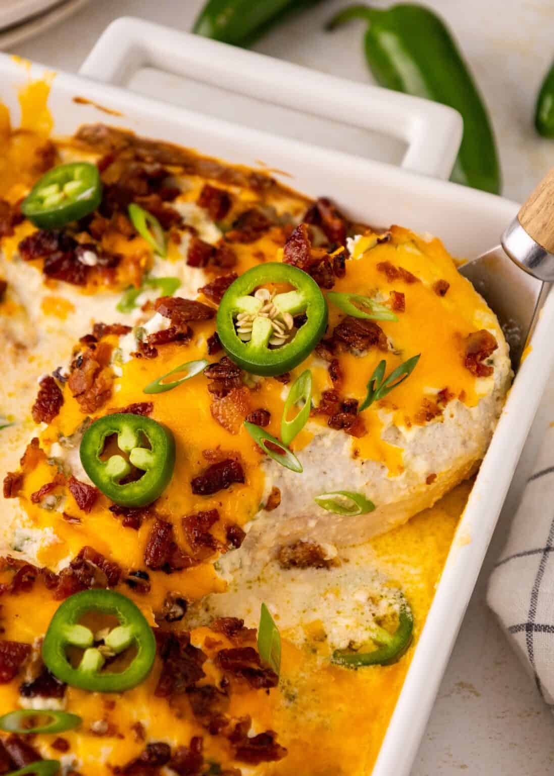 Jalapeno Popper Chicken | Living Chirpy