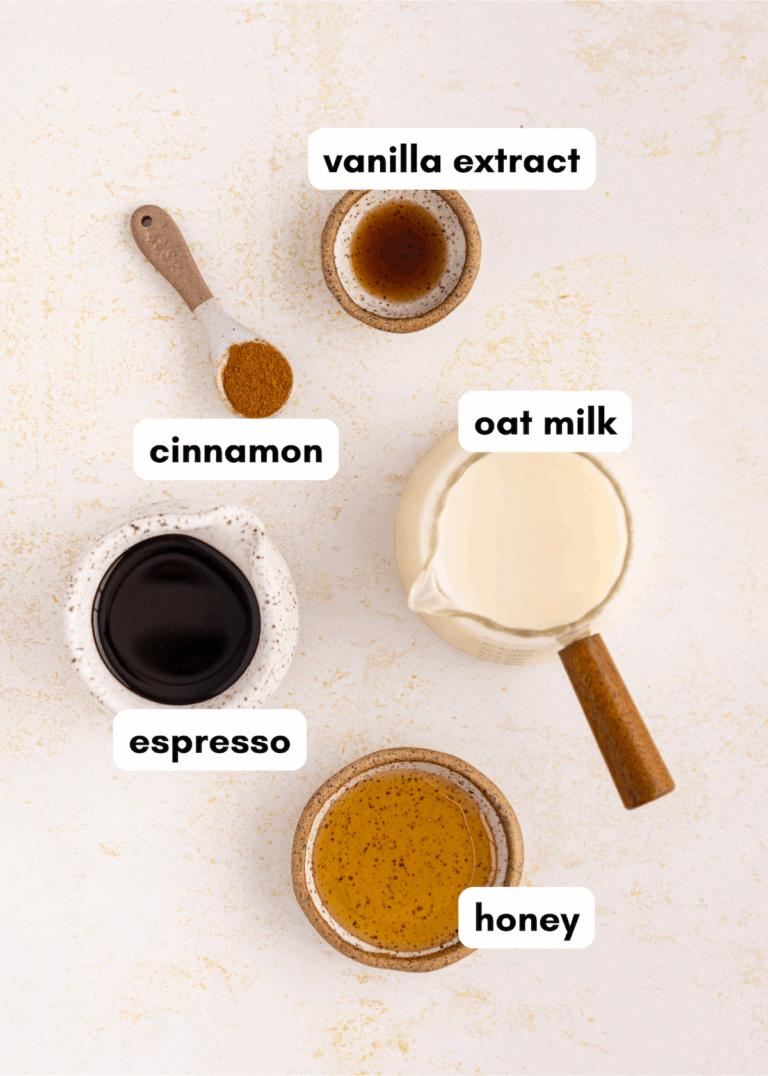 Oat Milk Latte | Living Chirpy