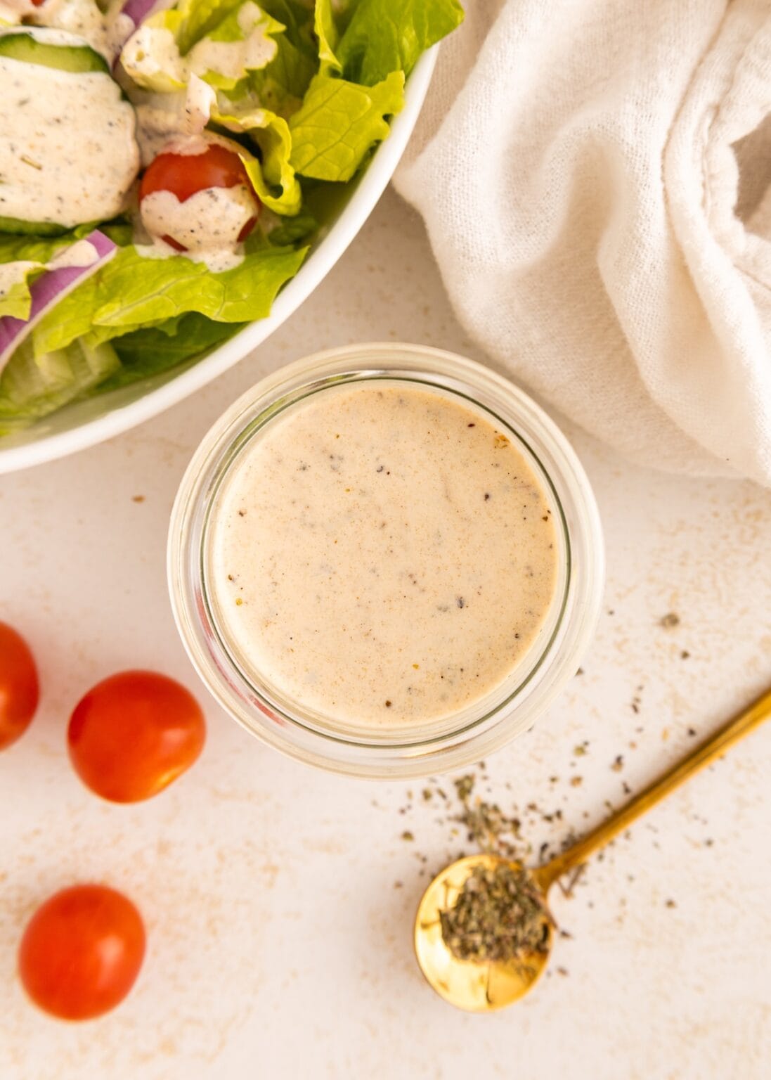 Creamy Italian Dressing | Living Chirpy